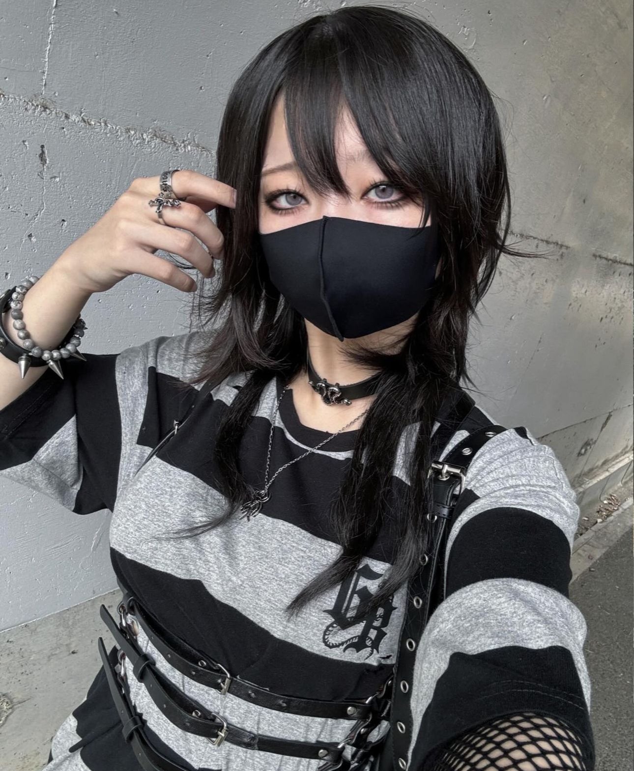 gibous GB border t gray×black